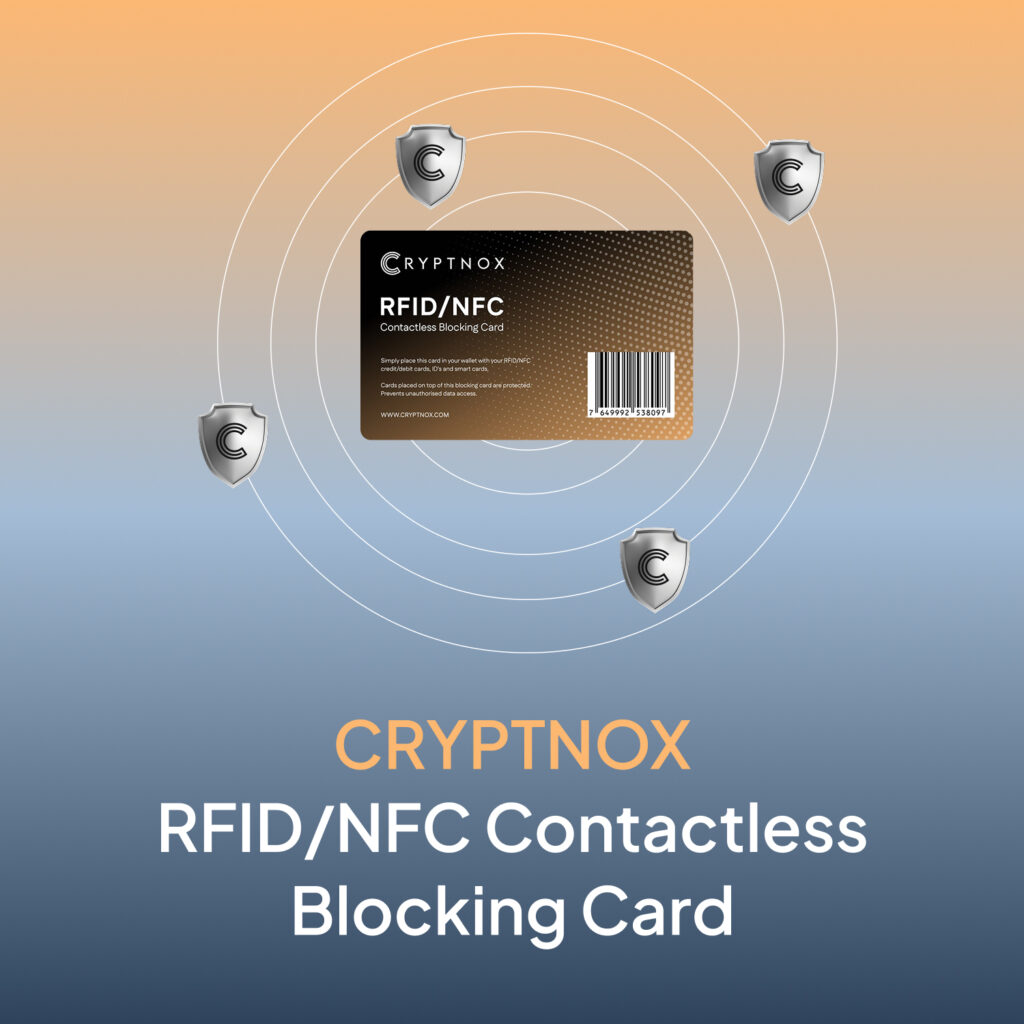 Cryptnox RFID/NFC Contactless Blocking Card | Shop.Cryptnox